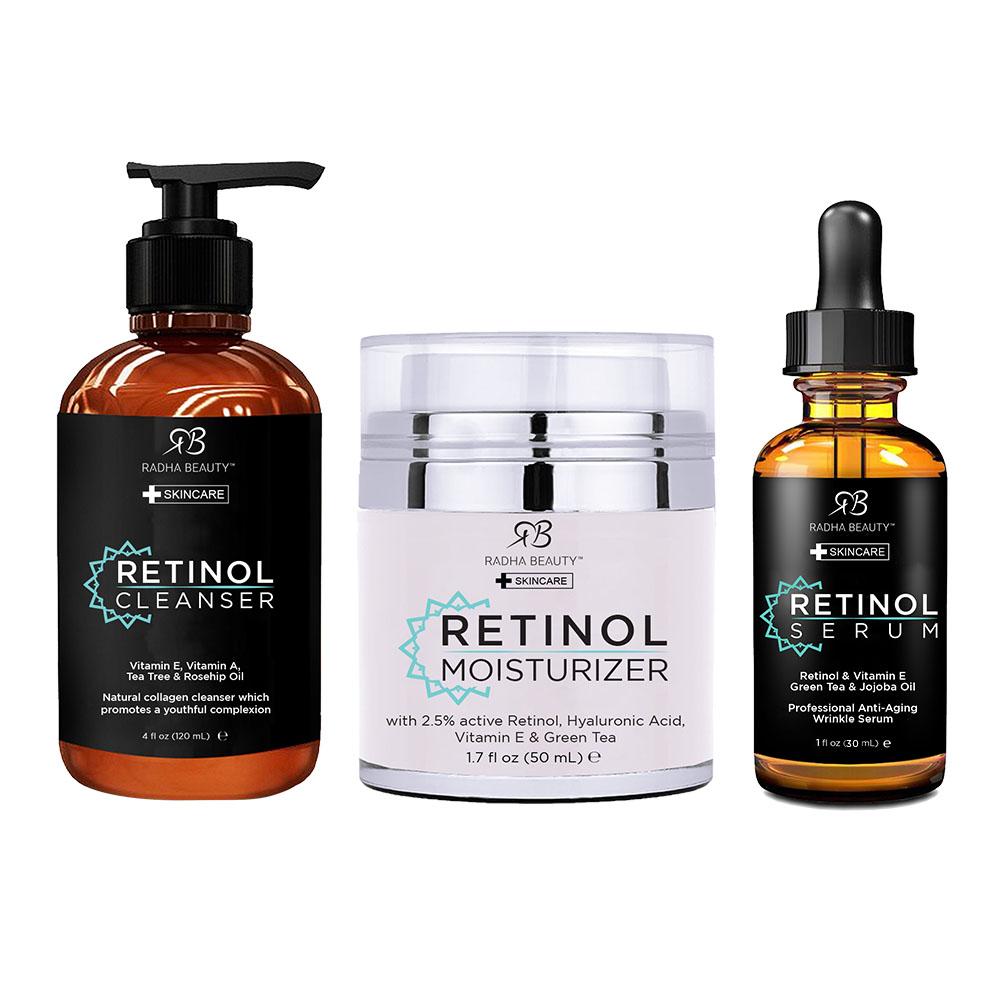 Retinol Skincare Set | Radha Beauty