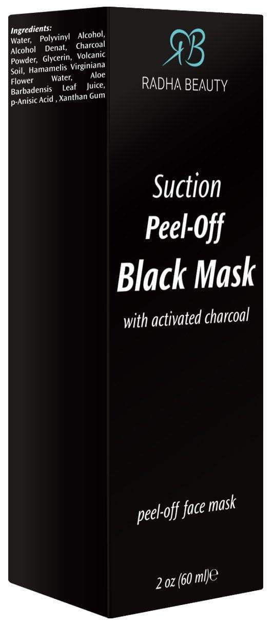 Suction Black Mask | Charcoal Mask| Radha Beauty