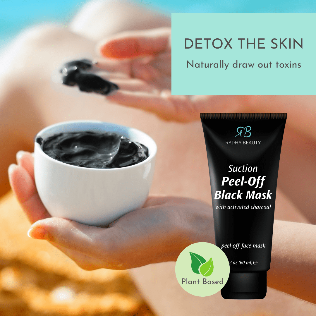 Suction Black Mask | Charcoal Mask| Radha Beauty